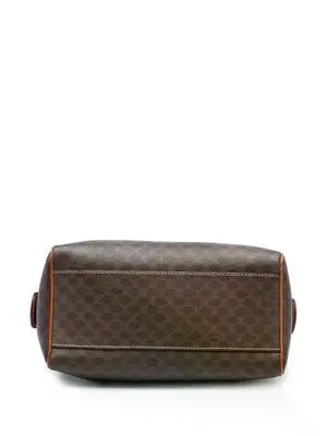 Celine 2013 Macadam Coated Canvas Satchel