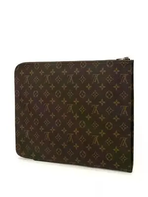 LOUIS VUITTON 1992 Monogram Poche Documents Portfolio Business Bag