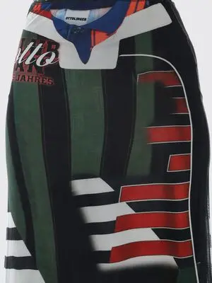Ottolinger Long Graphic Print Jersey Pencil Skirt With High Waist