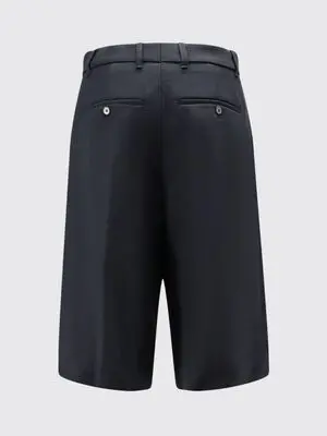Soeur High-waisted Knee-length Sartorial Shorts In Pure Virgin Wool