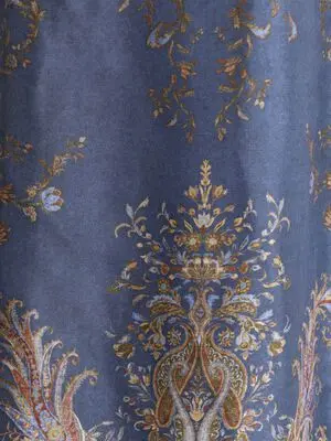 Zimmermann Valiant High-waisted Silk Palazzo Trousers With Paisley Print - Blue