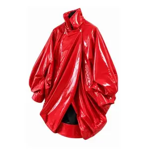 JULIA ALLERT Oversized Lacquer Cocoon Jacket