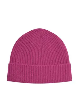 LOOP CASHMERE New Cashmere Beanie In Morello - Pink