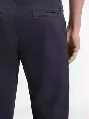 BOSS Tapered-fit Chinos In A Structured Cotton