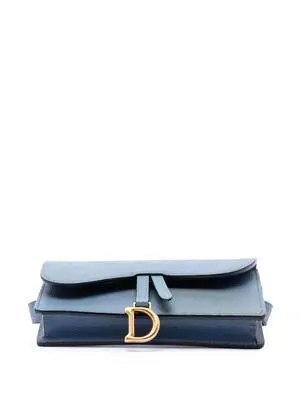 Dior 2019 Grained Calfskin Saddle Pouch Belt Bag