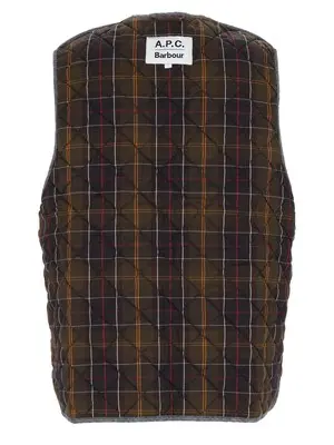 BARBOUR X A.P.C. Barbour X A. P.c. Gilet Reversibile In Cotone
