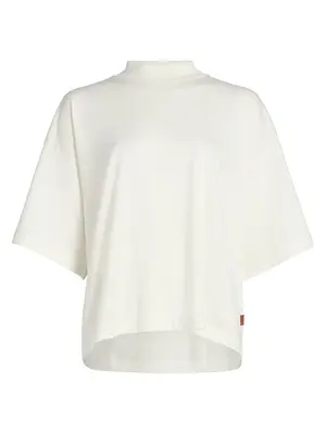JAMIE HALLER The Pitch Cotton T-shirt