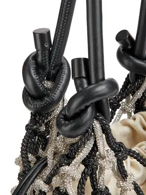 3.1 Phillip Lim Mini Crystal Macramé Handbag