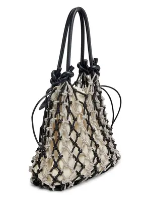 3.1 Phillip Lim Mini Crystal Macramé Handbag
