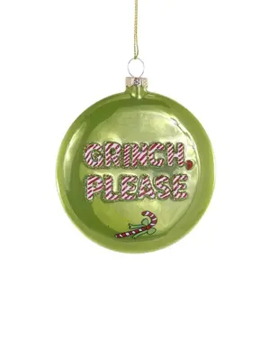 CODY FOSTER & CO Grinch Please Ornat - Multi