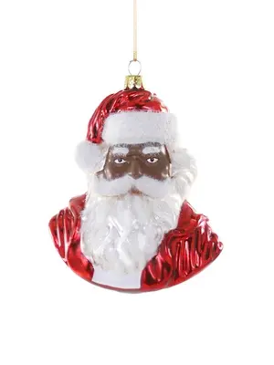 CODY FOSTER & CO Vintage Santa Ornat - Multi