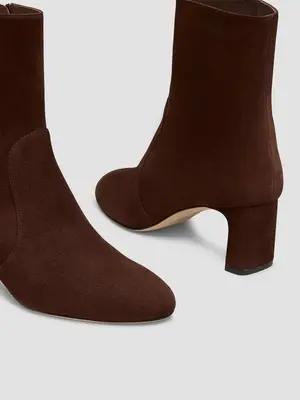 STUART WEITZMAN Babette 60mm Suede Ankle Boots