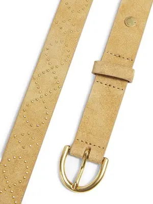 Rag & Bone Maisie Studded Suede Belt