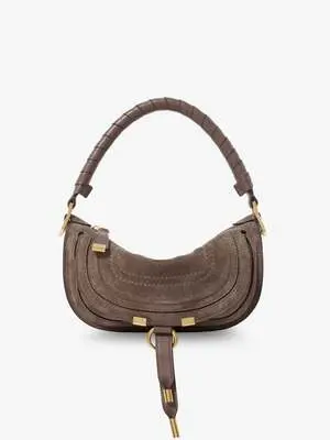 Chloé Marcie Suede Shoulder Bag - Multicolor
