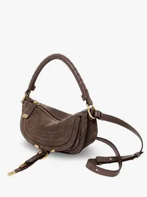 Chloé Marcie Suede Shoulder Bag - Multicolor