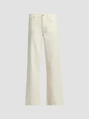 Rag & Bone Andi Wide-leg Jeans - Ecru