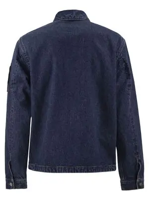 Stone Island Denim Jacket With Patch Pockets