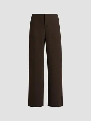 REFORMATION Vida Low-rise Wide-leg Pants - Mole