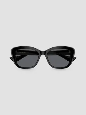 Valentino Garavani Vlogo 56mm Icon Butterfly Sunglasses - Black