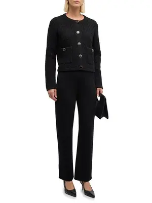 St. John Santiago Knit Straight-leg Pants