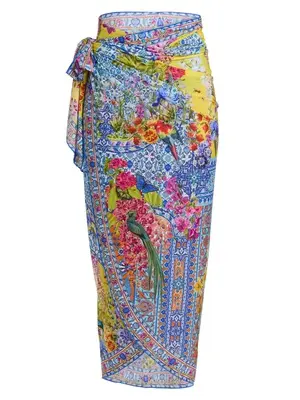 Camilla Sultanahmet Summer Eyelet Wrap Sarong - Multi
