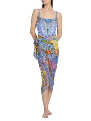 Camilla Sultanahmet Summer Eyelet Wrap Sarong