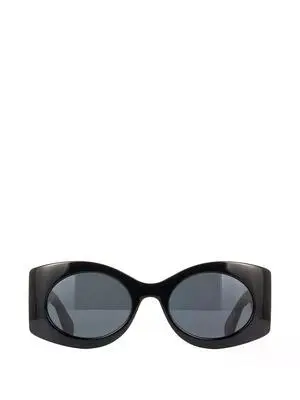Gucci Double G Oval-frame Sunglasses