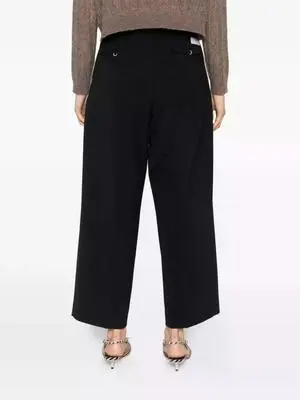 NINE:INTHE:MORNING Rubino Pleated Wide-leg Trousers