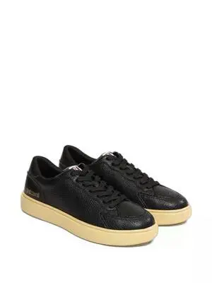 Just Cavalli Logo-print Pebbled Sneakers