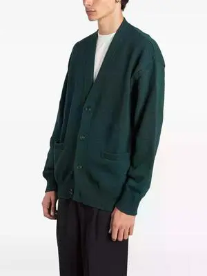 LANEUS V-neck Button-up Cardigan