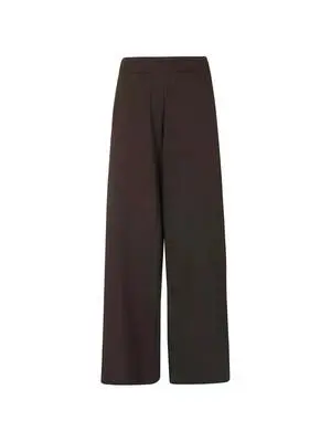 WOC Yolosa Wide-leg Track Pants - Brown