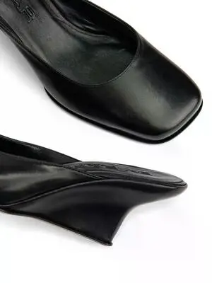 By Far Caroo Heeled Mules