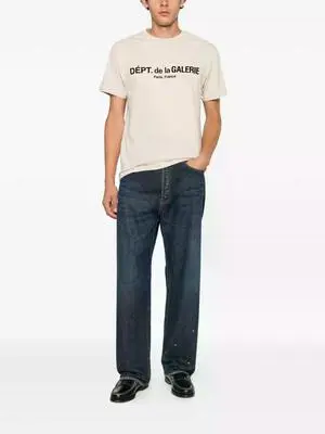 GALLERY DEPT. Logo-print T-shirt - Neutrals
