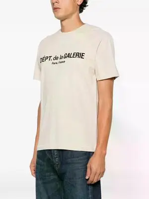 GALLERY DEPT. Logo-print T-shirt - Neutrals