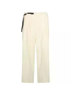 SEVEN GAUGE Belted Pleated Trousers