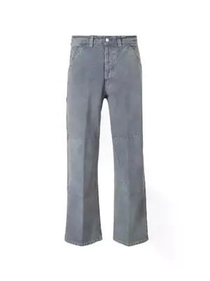 NINE:INTHE:MORNING Panelled Carpenter Jeans - Blue