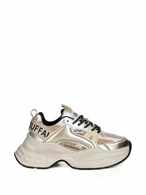 BUFFALO Yuno Metallic Chunky-sole Sneakers - Neutrals