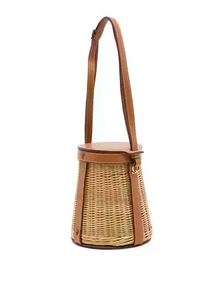 Hermès 2016 Osier Wicker And Barenia Farming Picnic Bag Bucket Bag