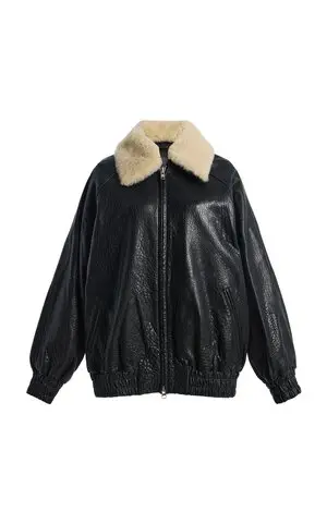 STAND STUDIO Tobie Leather Jacket - Black