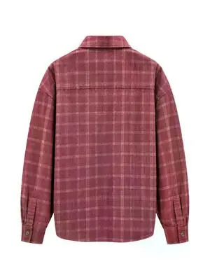 ROLD SKOV Check-pattern Bat Fit Shirt