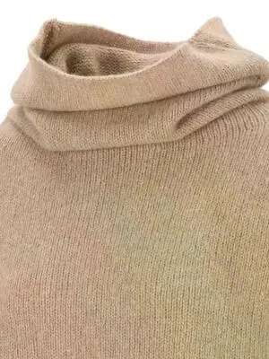 Dusan Mock-neck Kimono-sleeve Sweater