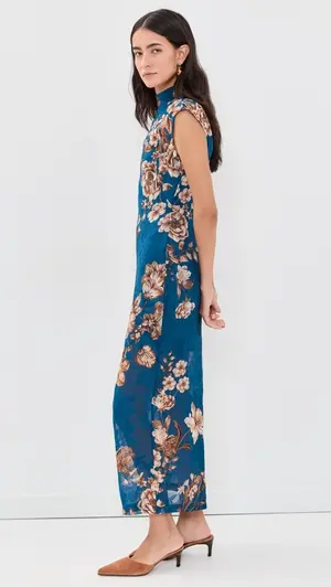 Hemant & Nandita Midi Dress With Slip