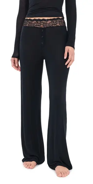 FLEUR DU MAL Cashmere Butter Pajama Pants