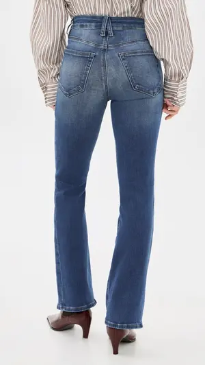 Good American Soft Tech Good Petite Bootcut Jeans