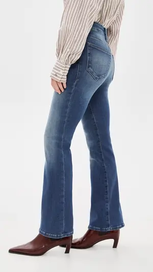 Good American Soft Tech Good Petite Bootcut Jeans