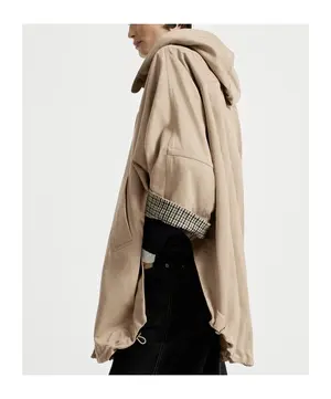 Brunello Cucinelli Monili Hooded Coat