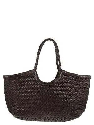 Dragon Diffusion Nantucket Leather Basket Bag