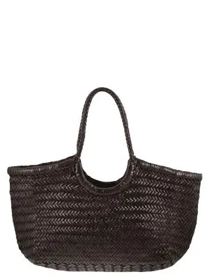 Dragon Diffusion Nantucket Leather Basket Bag