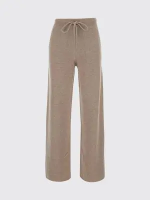 Max Mara High-waisted Pure Cashmere Knit Wide-leg Trousers - Gray
