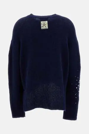 DES_PHEMMES Maglia In Alpaca Con Strass